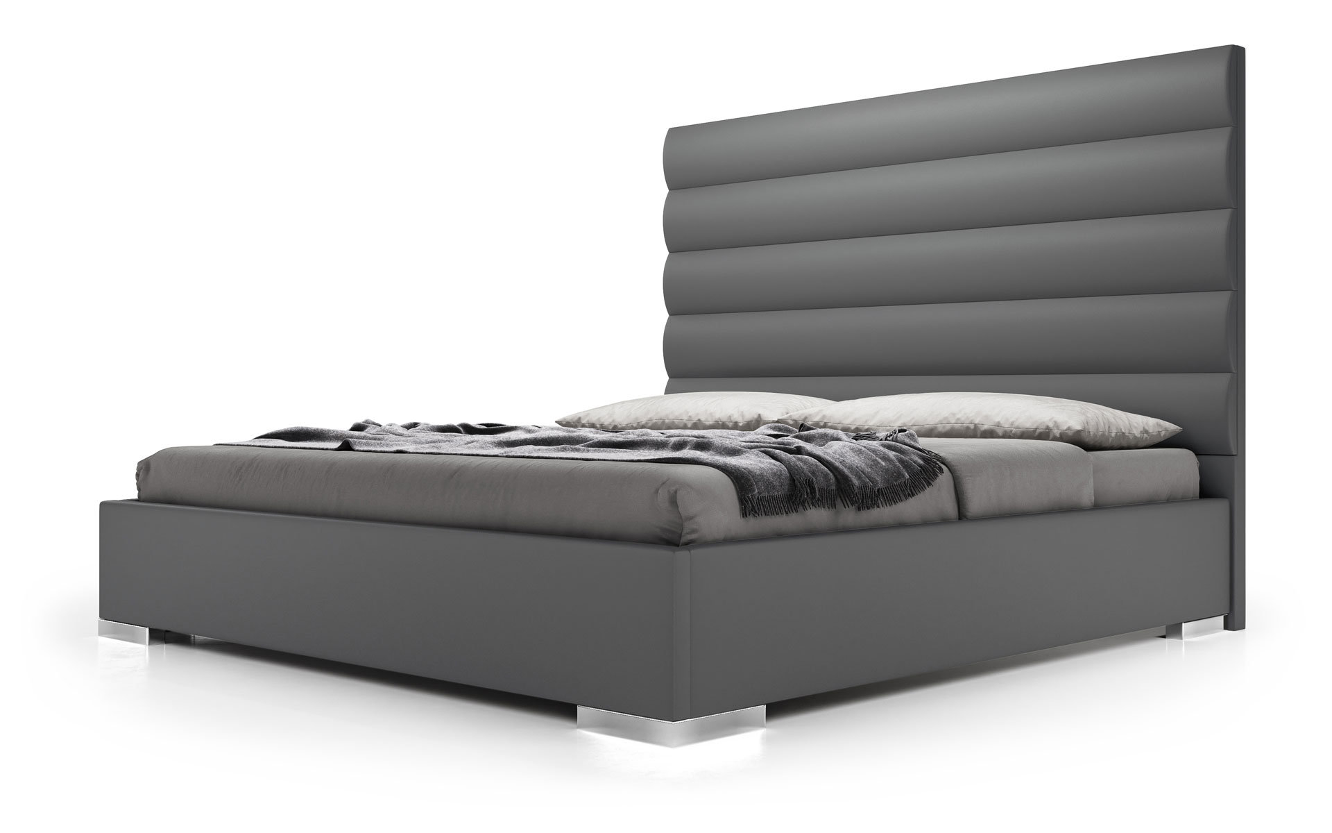 George Oliver Rorer Tufted Upholstered Low Profile Platform Bed ...