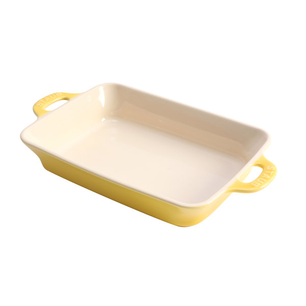 Staub 5.88" x 4.25" Rectangular Dish in Lemon | Perigold