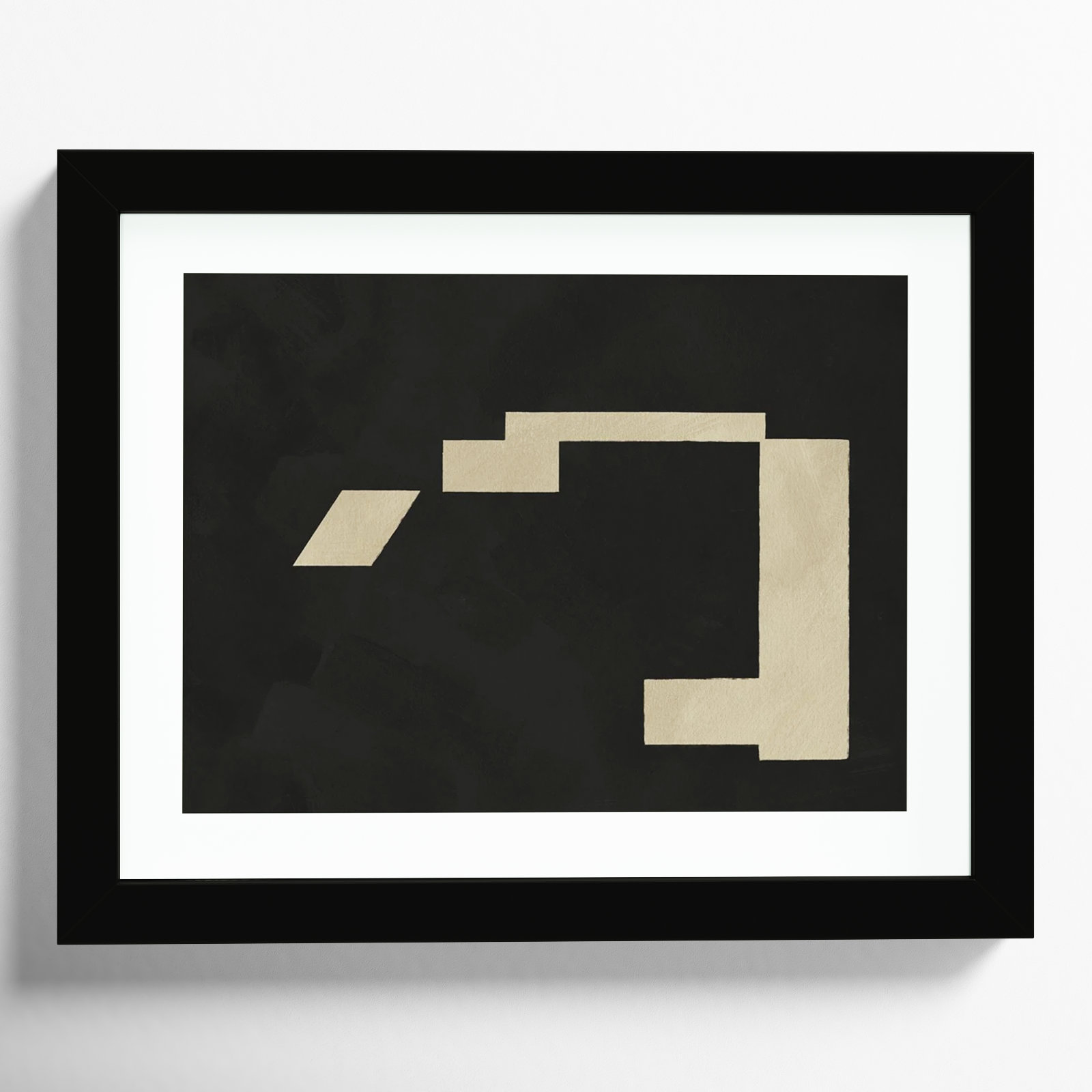 Joss & Main Quadrate Abstract IV by Jacob Green Wood Framed Wall Art ...