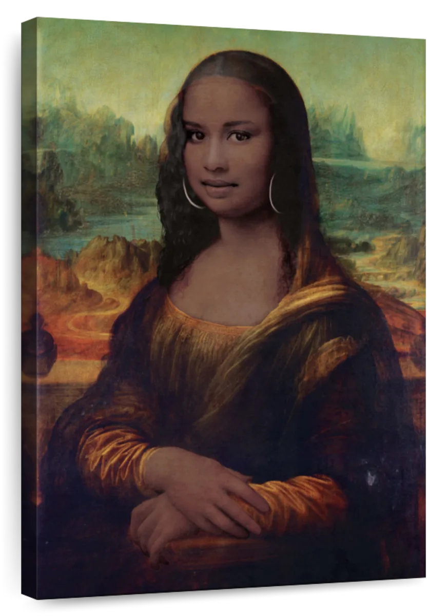 Lark Manor Leisha Mona Lisa Inspired African American - Wayfair Canada
