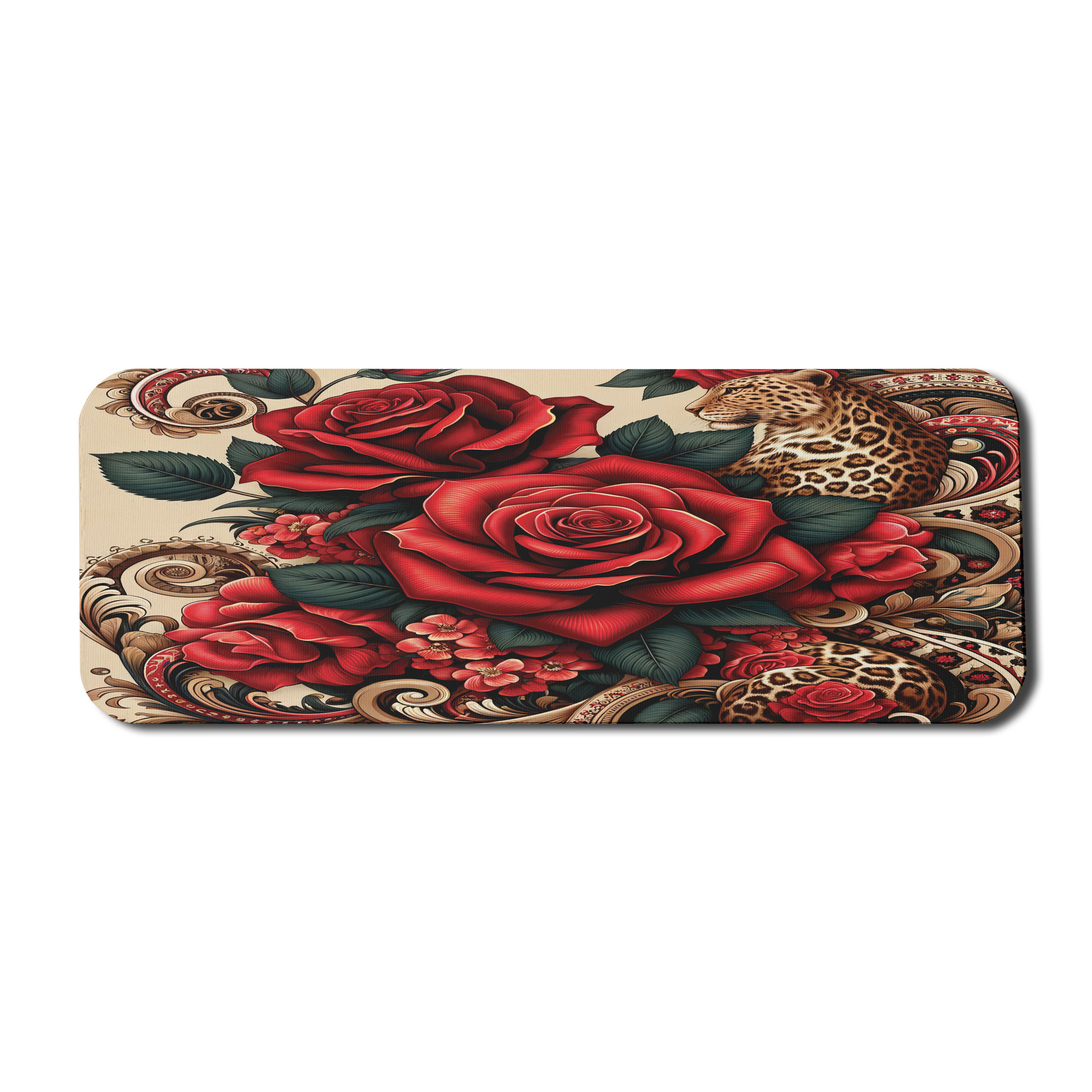 Charlton Home® Derlene Rubber Desk Pad | Wayfair