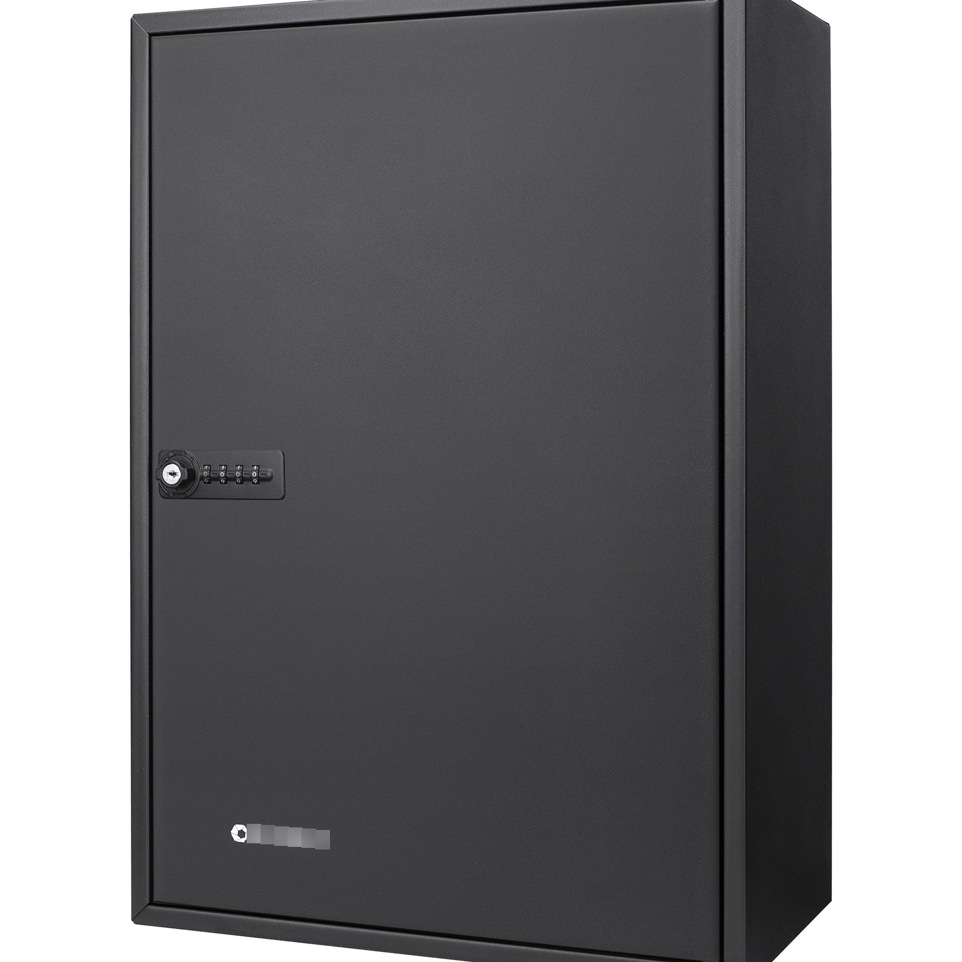xingguangya Combination Locked Key Cabinet - 300 Key, Black Steel, Wall ...