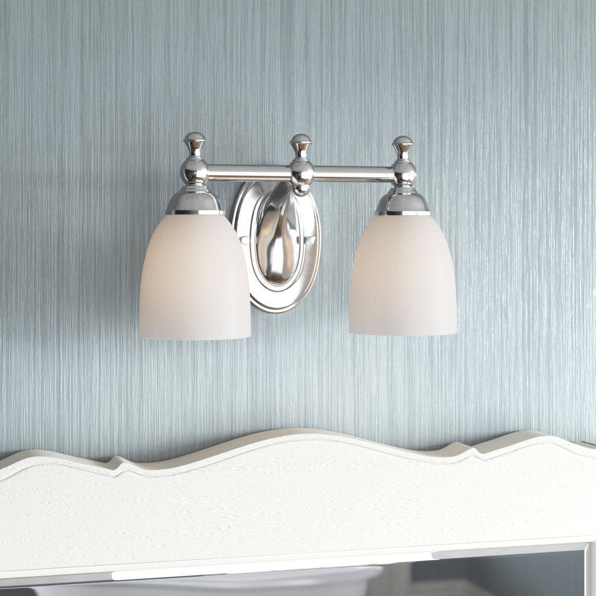 Beachcrest Home™ West Boylston 2 - Light Dimmable Vanity Light ...