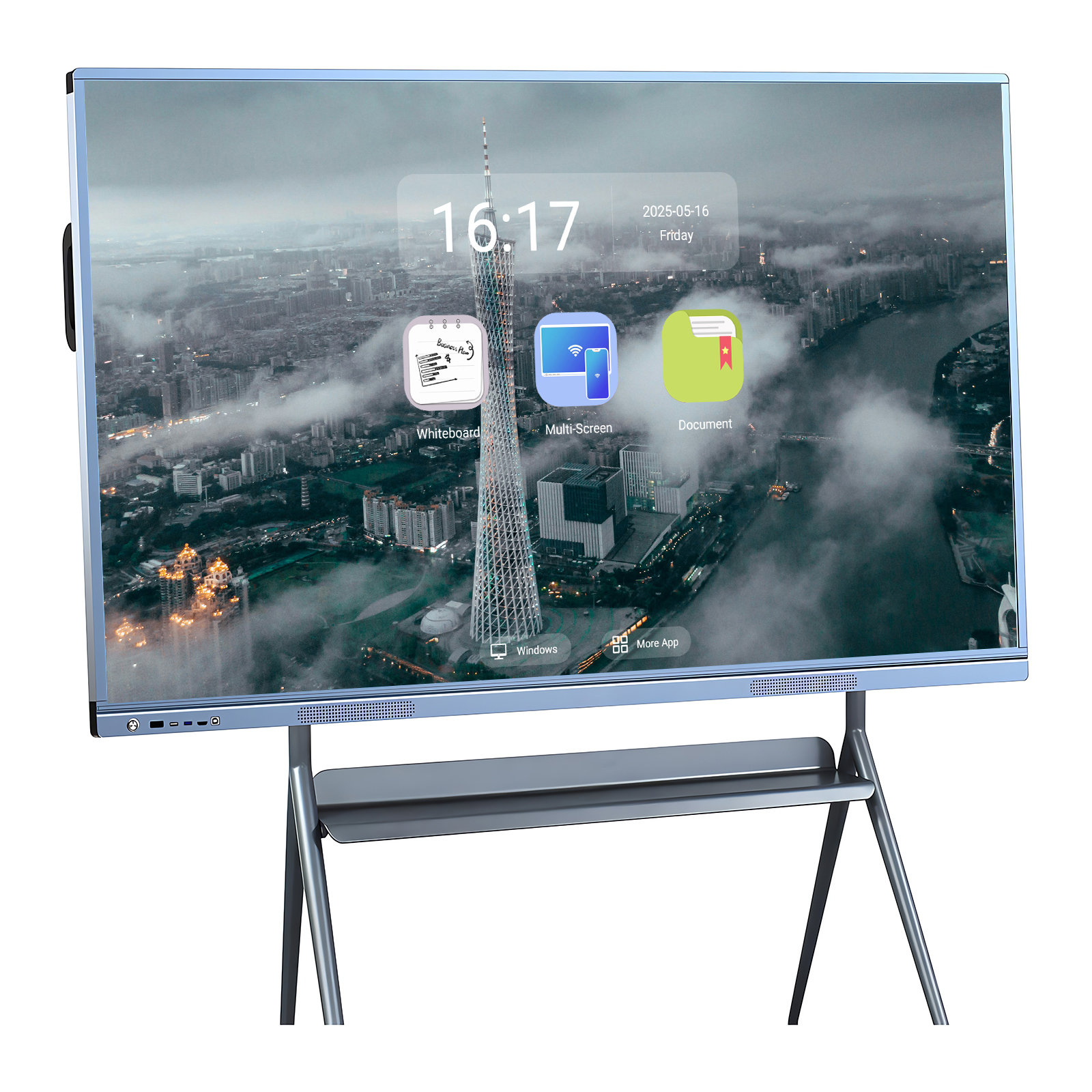 JYXCN Smart Board 65 Inch Interactive All-in-One Computer, Touch Screen ...