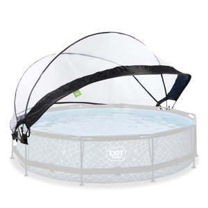 EXIT Toys Round Multifunctional Cover Dome Enclosure for Outdoor Pools ...