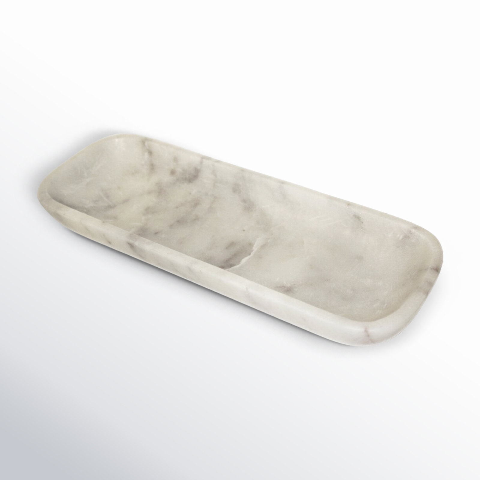 AllModern Matheson Marble Rectangle Decorative Bowl & Reviews | Birch Lane