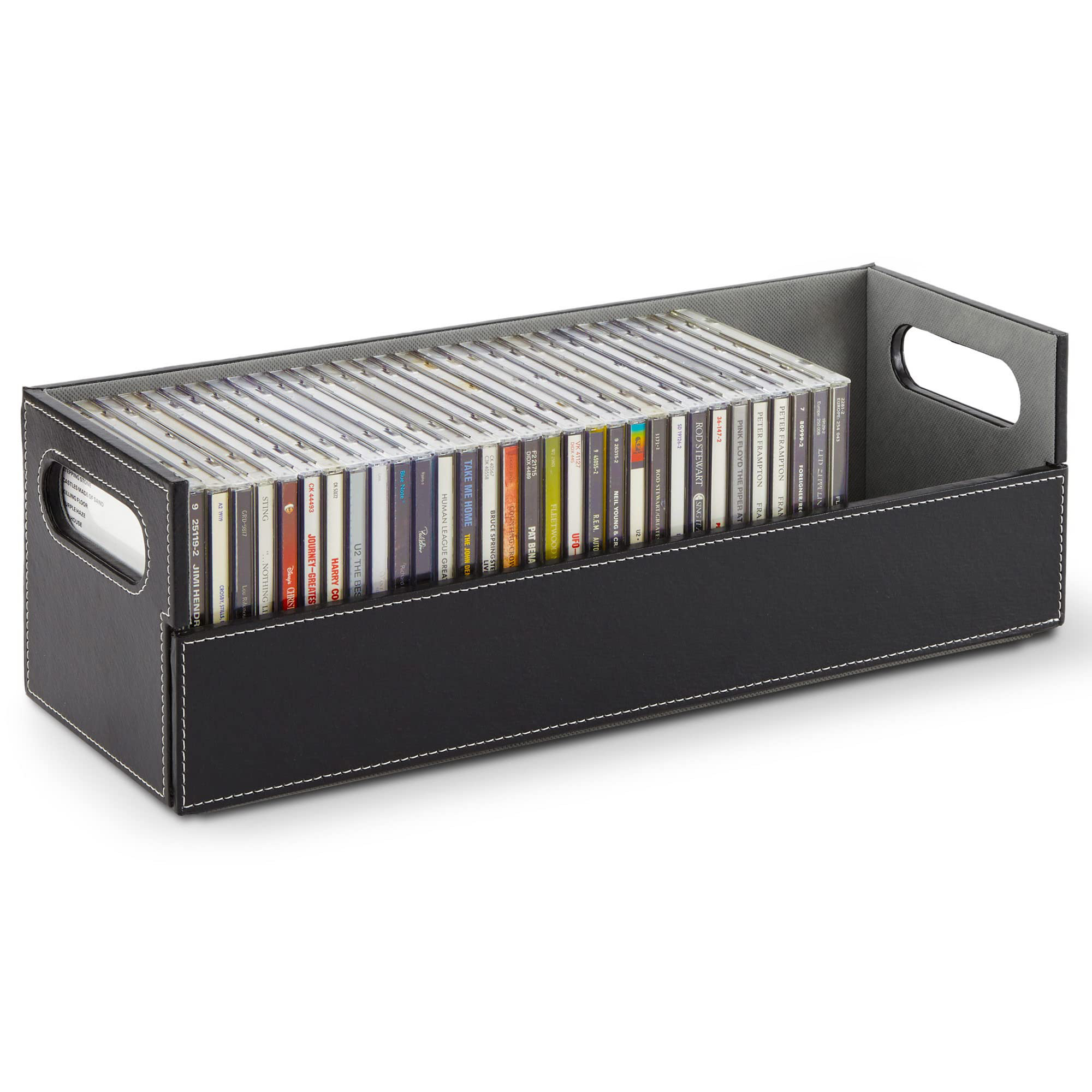 Rebrilliant CD Storage Box, Organizer Shelf For Movie Cases, Dvds ...
