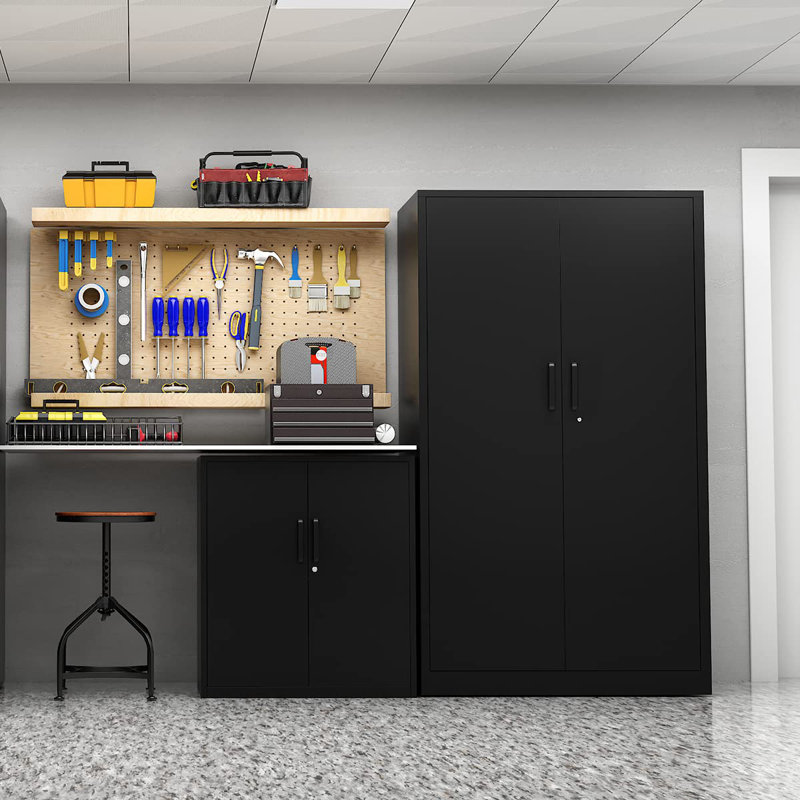 Latitude Run® Metal Single Storage Cabinet ( 72'' H X 36'' W X 18'' D ...