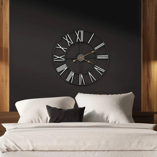Black Wall Clocks You'll Love | Wayfair