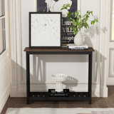 Black Small (under 42 in.) Console Tables You'll Love | Wayfair