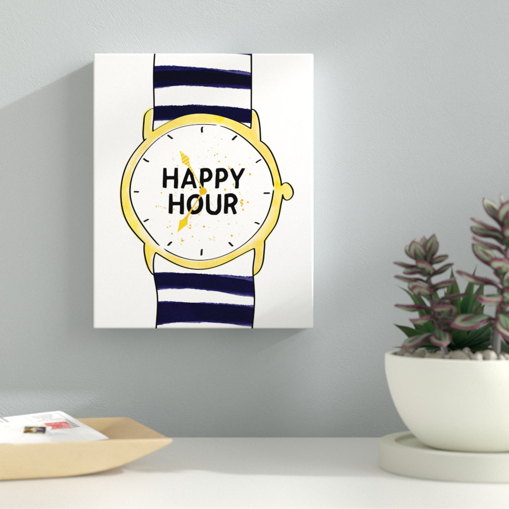 Ebern Designs " Happy Hour Watch " | Wayfair
