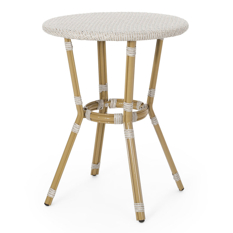 Longshore Tides Wicker Bistro Table & Reviews | Wayfair