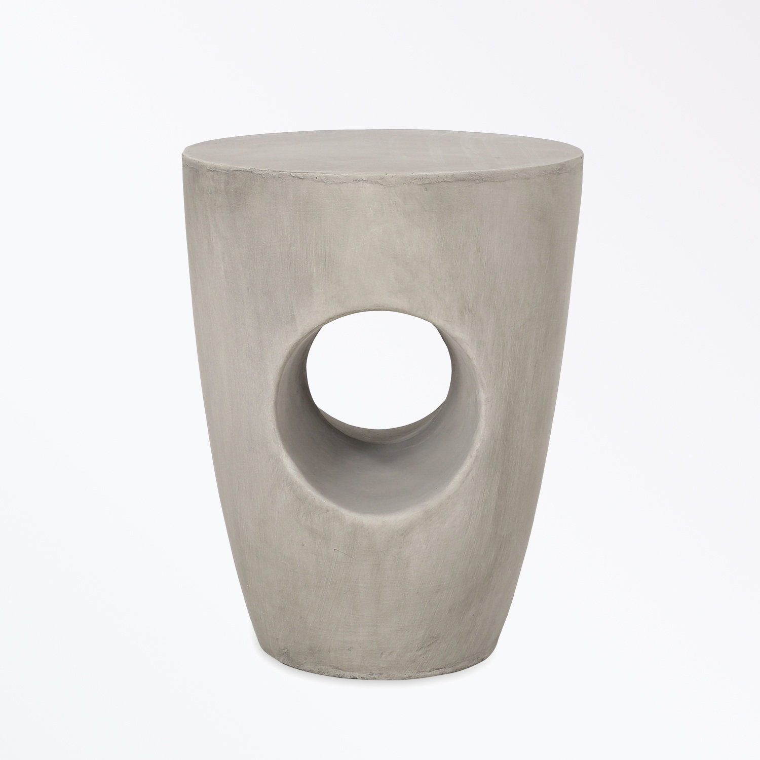 17 Stories Side Table with Sculptural Hollow Design | Wayfair