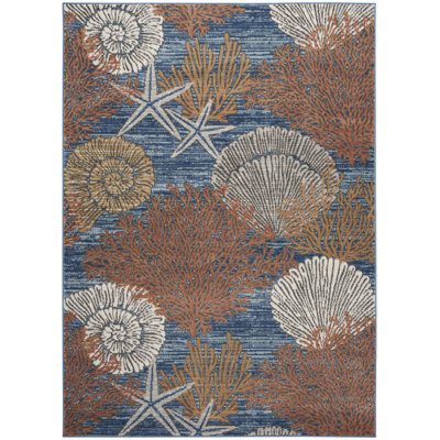 Beachcrest Home Bradbury Seaside Indoor Area Rug & Reviews | Wayfair
