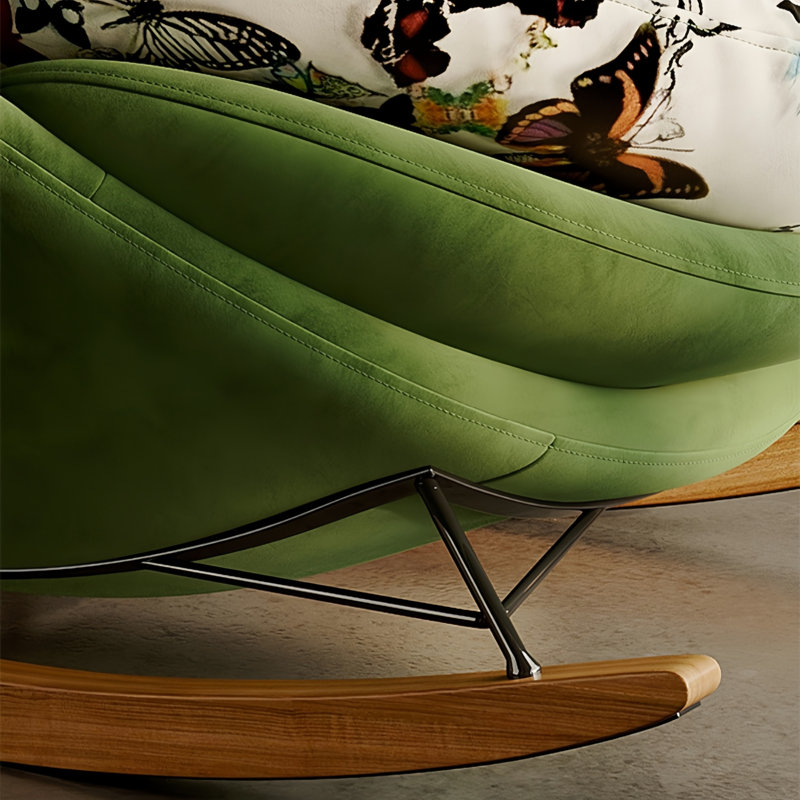 VIBORZ Upholstered Rocking Chair | Wayfair