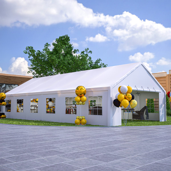 Thanaddo Party Tent Heavy Duty Wedding Tent With Storage Bags - Wayfair ...