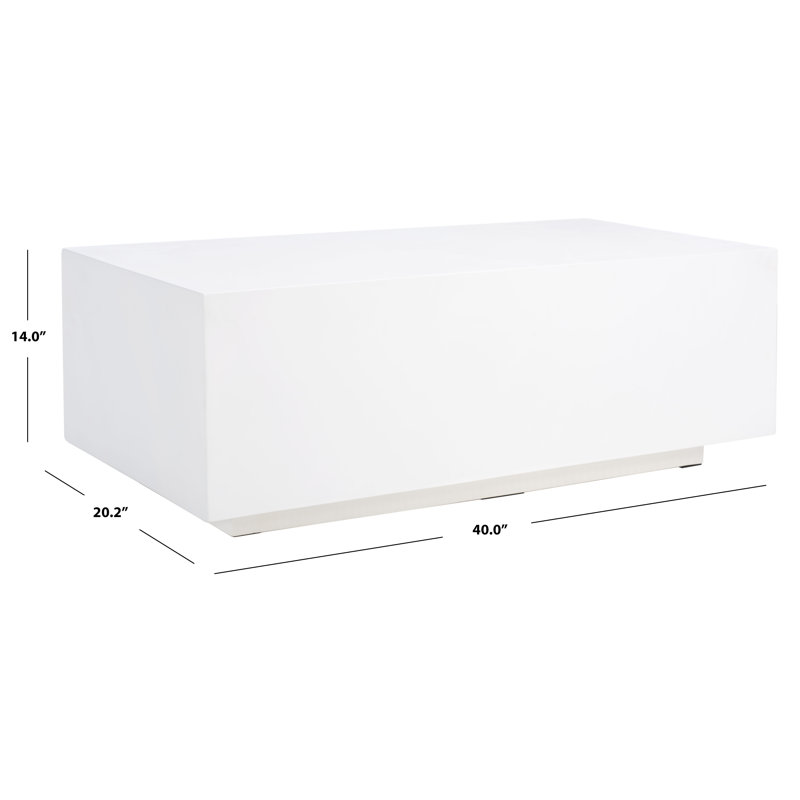Mercury Row® Roberto Block 1 Coffee Table & Reviews | Wayfair