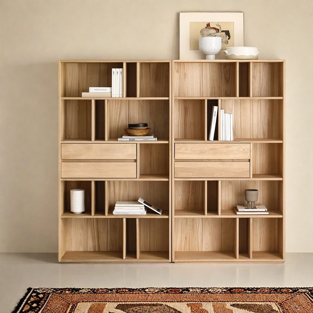 Kaoloupin European Style Minimalist Bookcase | Wayfair