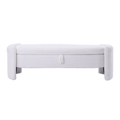 Upholstered White Storage Benches You'll Love | Wayfair