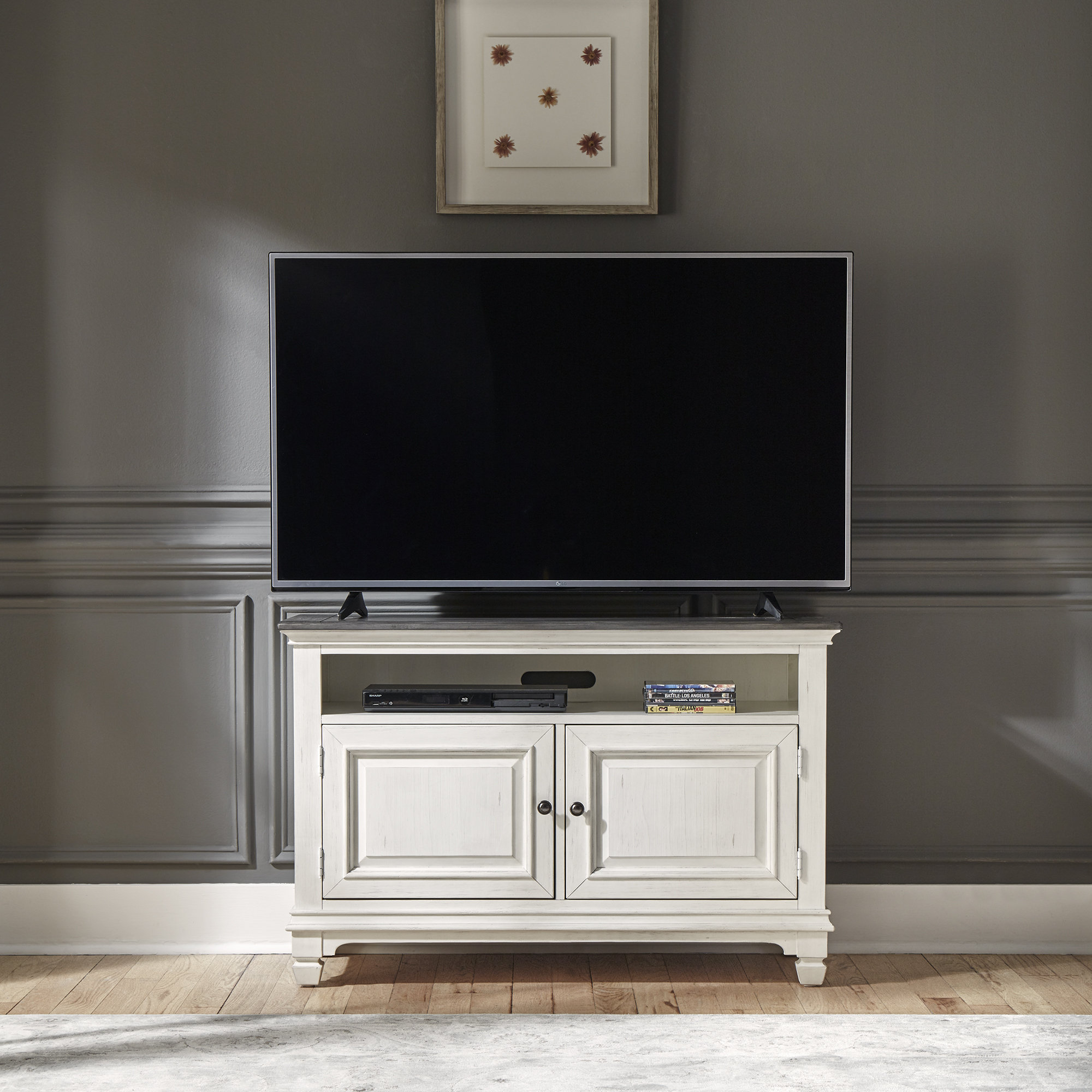Laurel Foundry Modern Farmhouse® Benson TV Stand for TVs up to 50 ...
