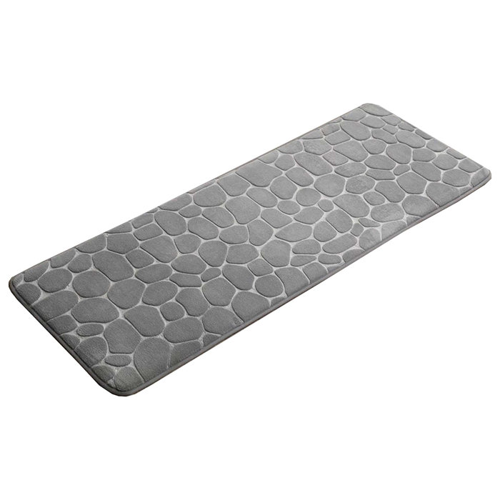 Evideco Pebble Runner Mat - Memory Foam - 48"L x 18"W for Kitchen ...