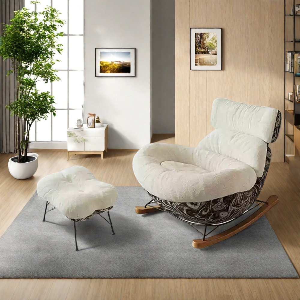 Elegant Home Furnishings.s Solid wood comfortable rocking chairs | Wayfair