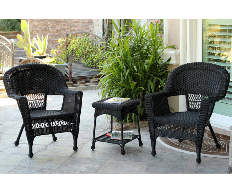 Highland Dunes Goodman 2 - Person Outdoor Seating Group & Reviews | Wayfair