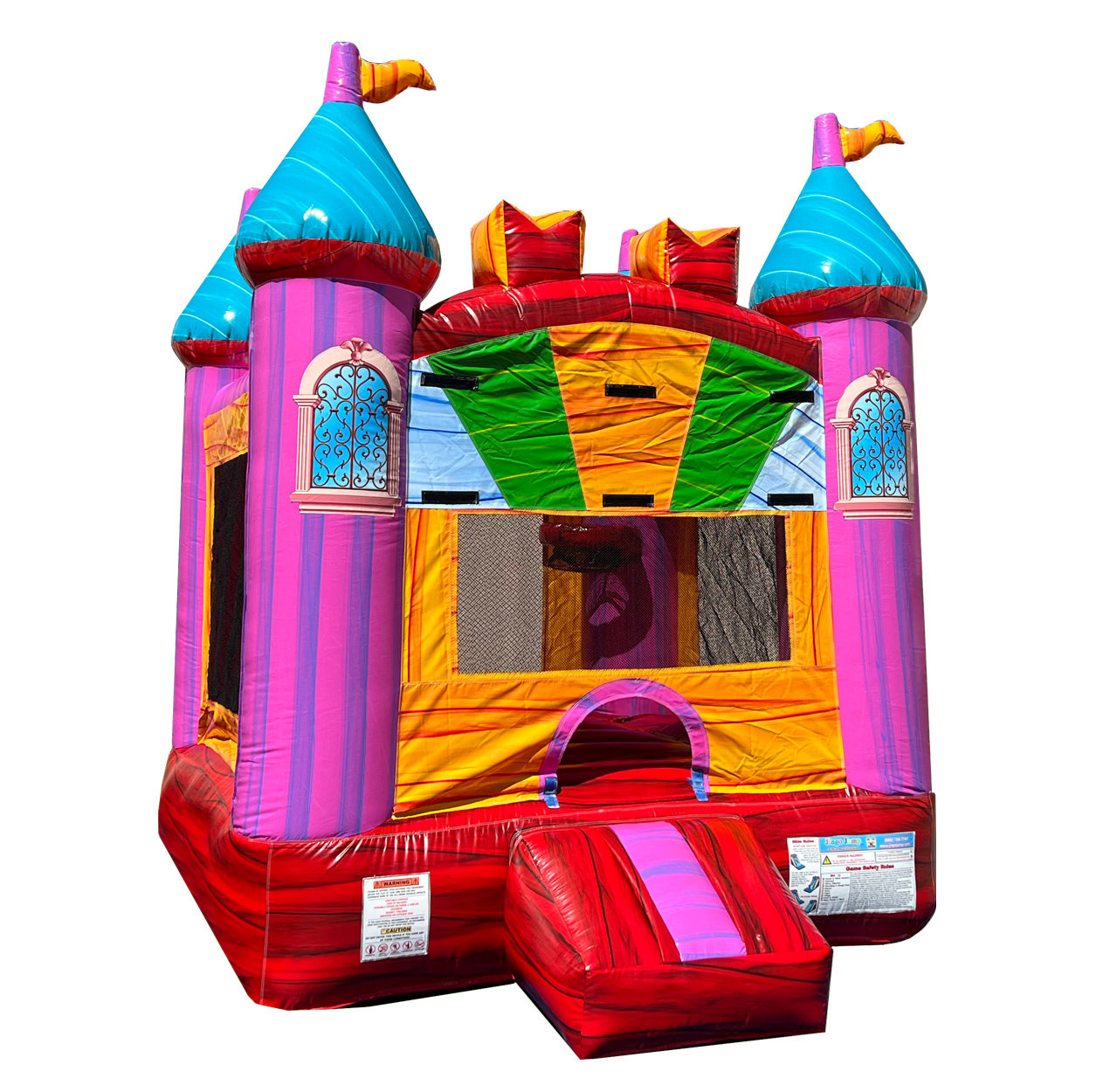 Jingo Jump 10' x 10' Bounce House with Air Blower - Wayfair Canada
