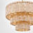 Mercer41 8-light 3 Tiered Amber Textured Glass Chandelier | Wayfair