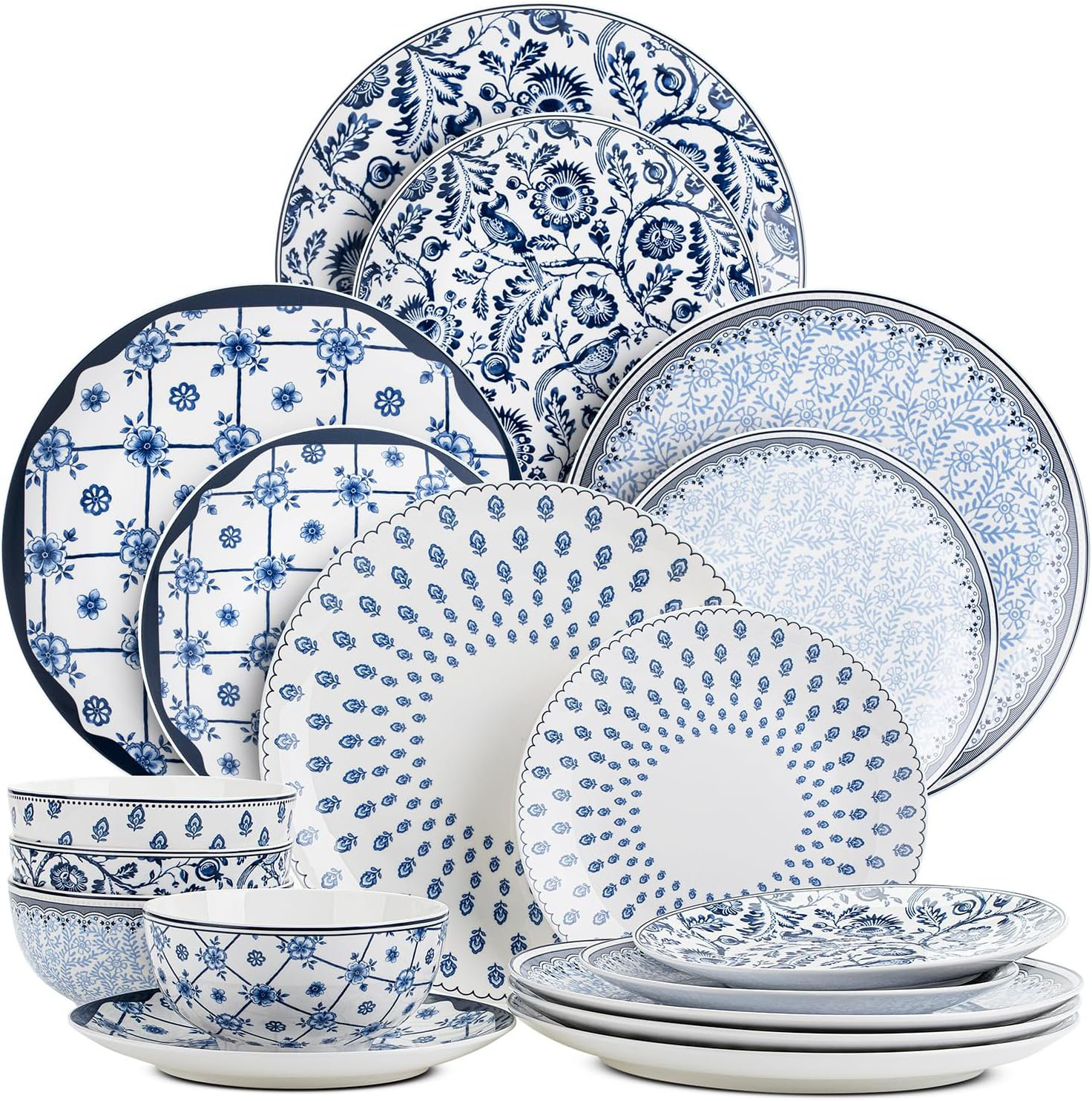 Lark Manor 12 Pcs Ceramic Dinnerware Sets - Wayfair Canada