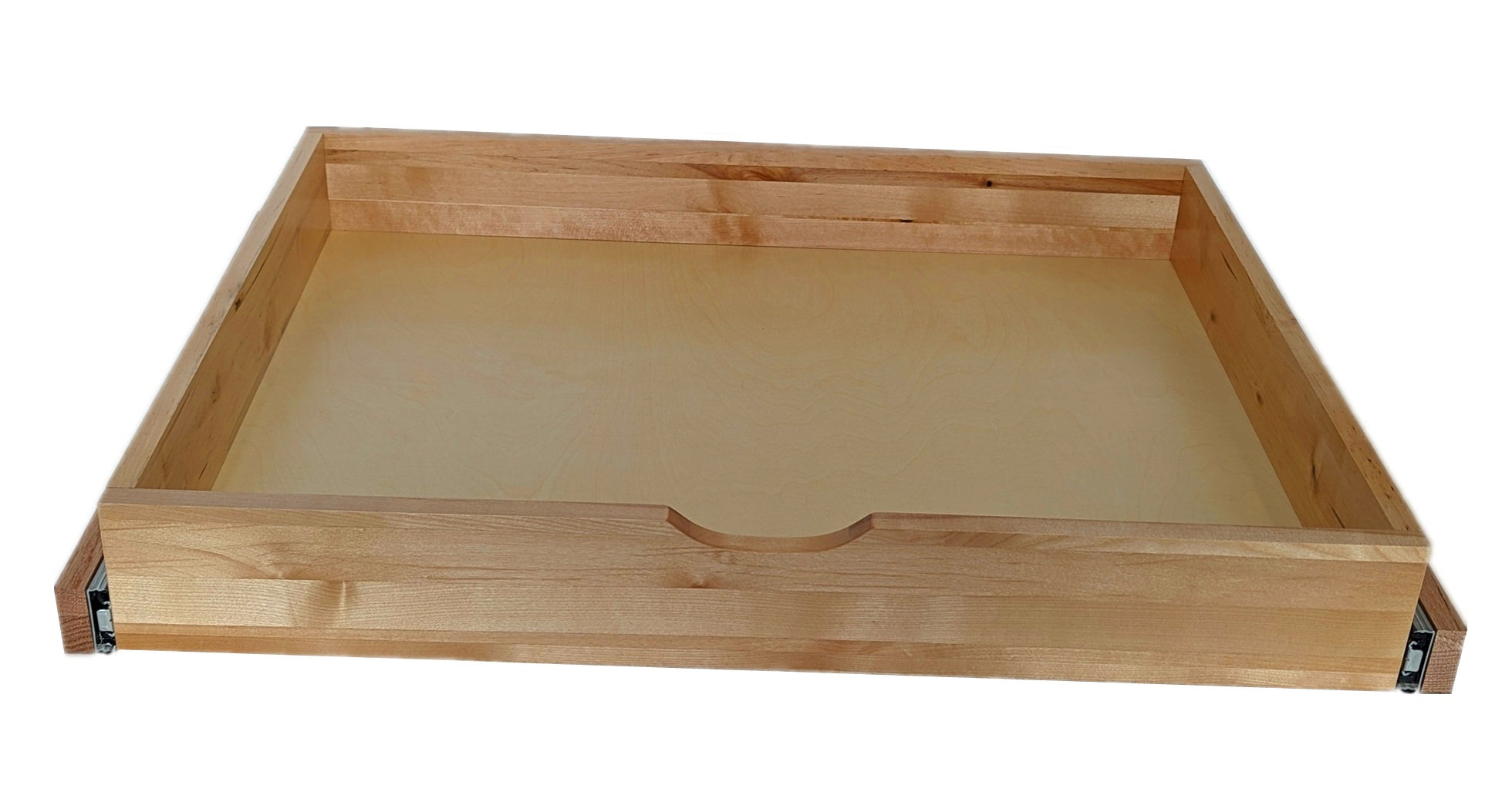 Latitude Run® Premium Solid Wood Pull-Out Drawer with Soft-Close Slides ...