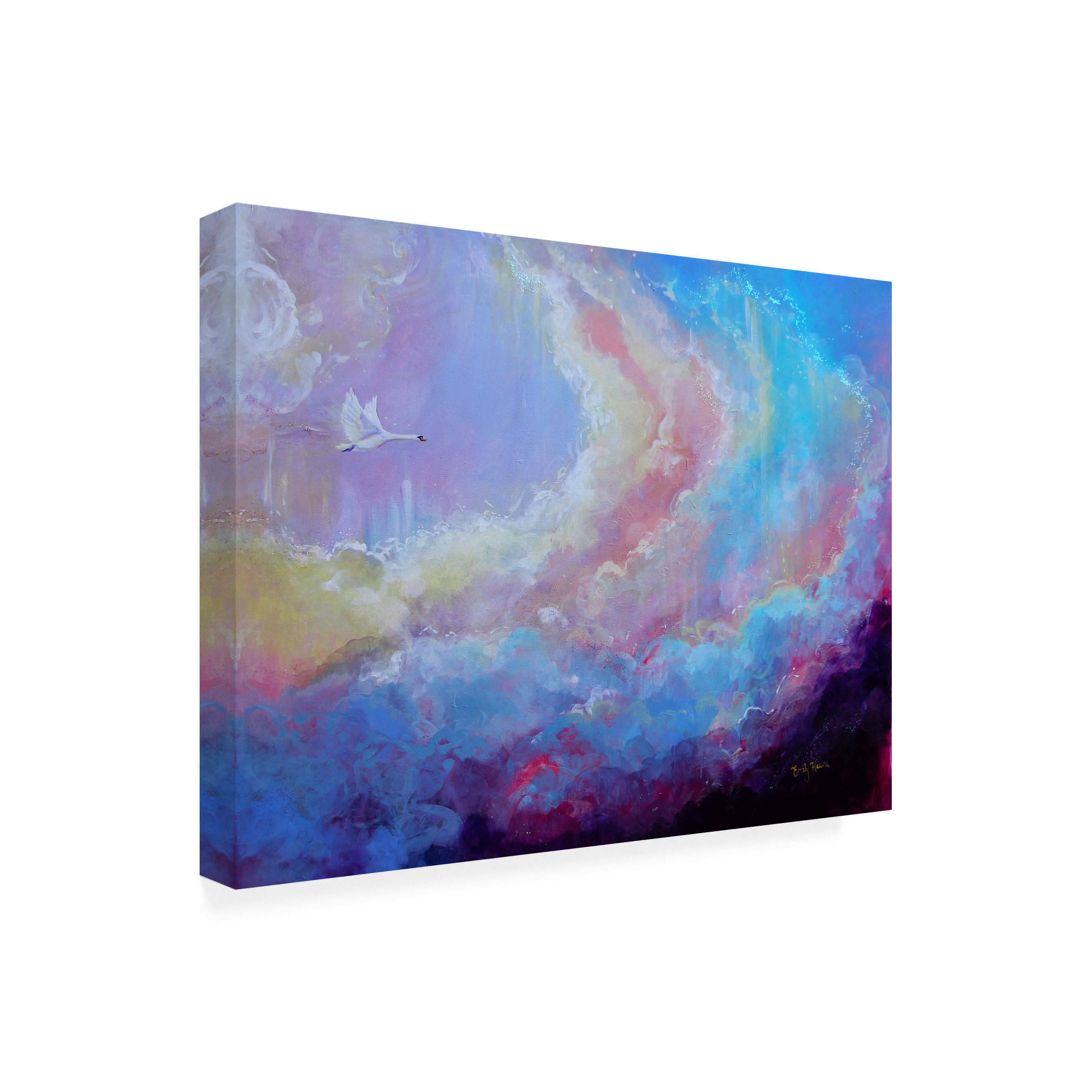 Wrought Studio™ Enfys by Emily Louise Heard - Unframed Print on Canvas ...