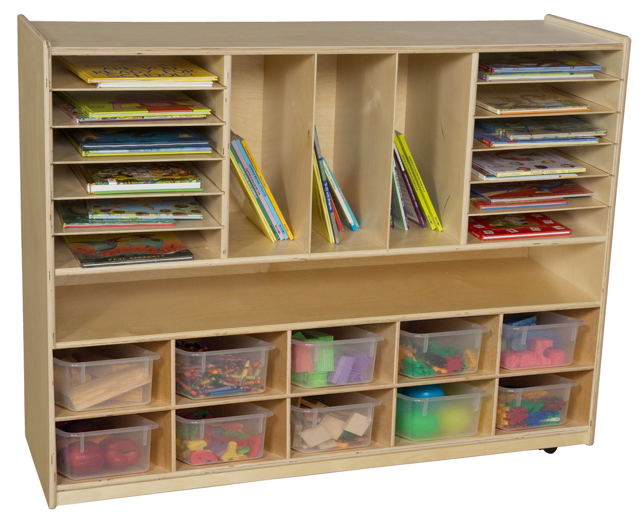 Wood Designs Multi-Storage with 10 Assorted Trays | Wayfair