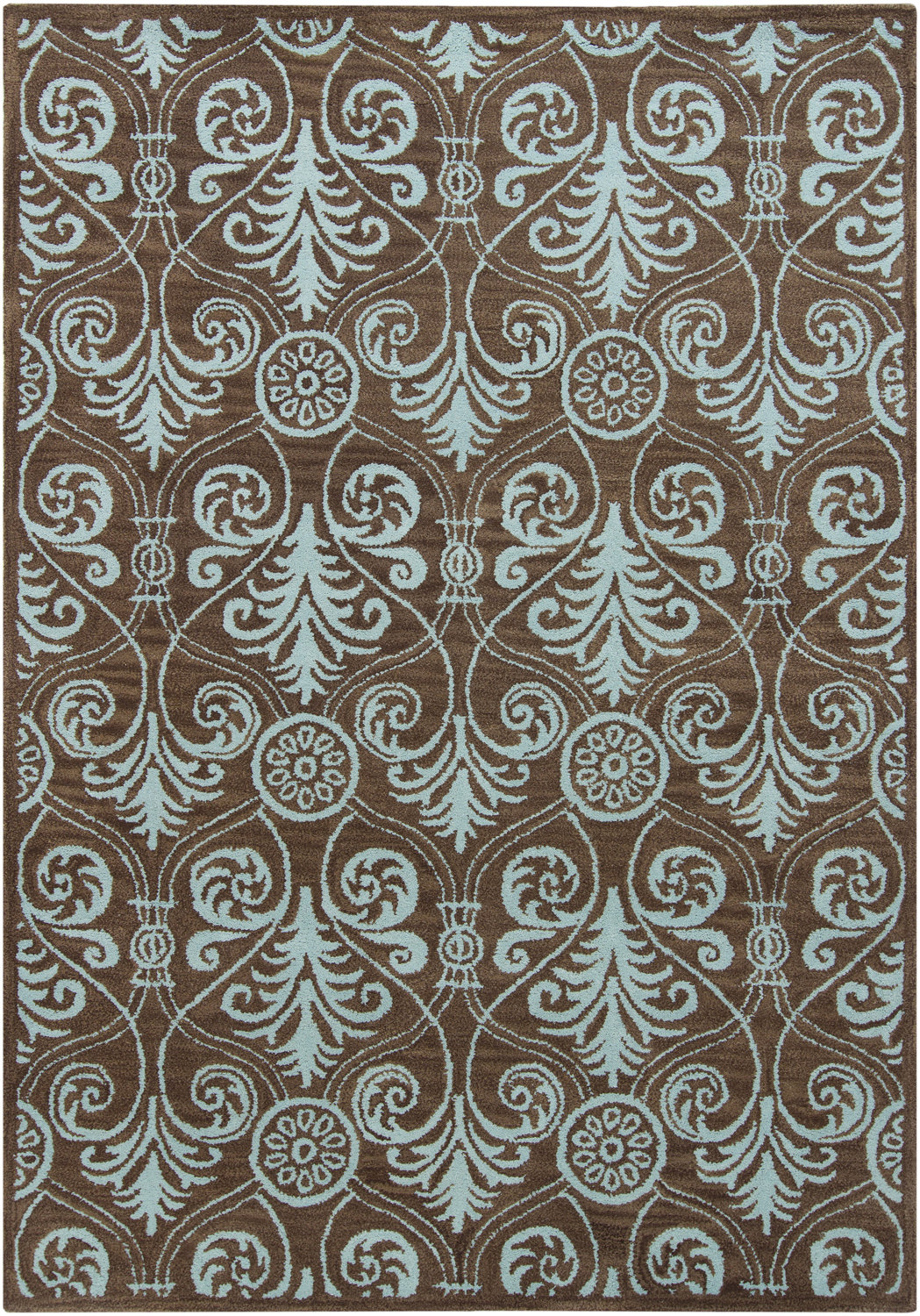 Lark Manor™ Abbeville Brown Abstract Area Rug | Wayfair