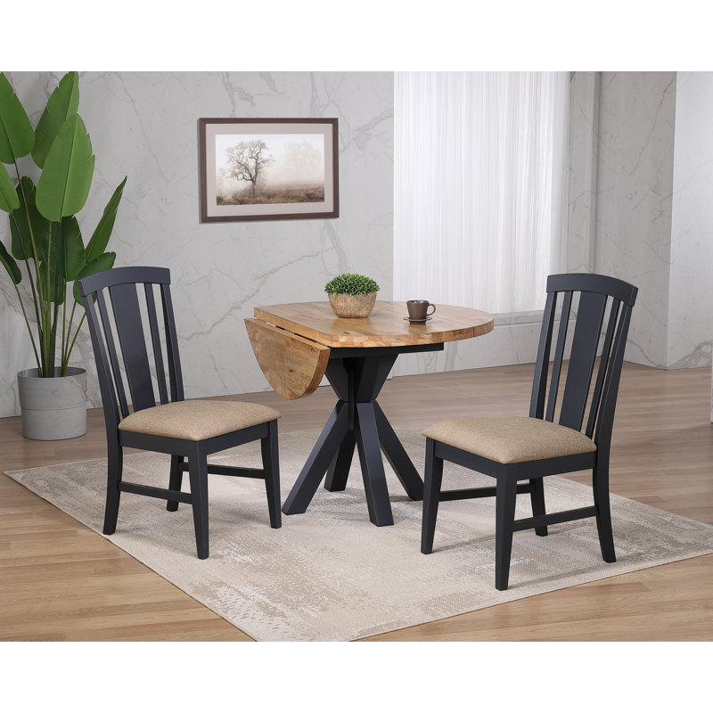 ECI Furniture Solid Wood Fan Back Side Chair | Wayfair