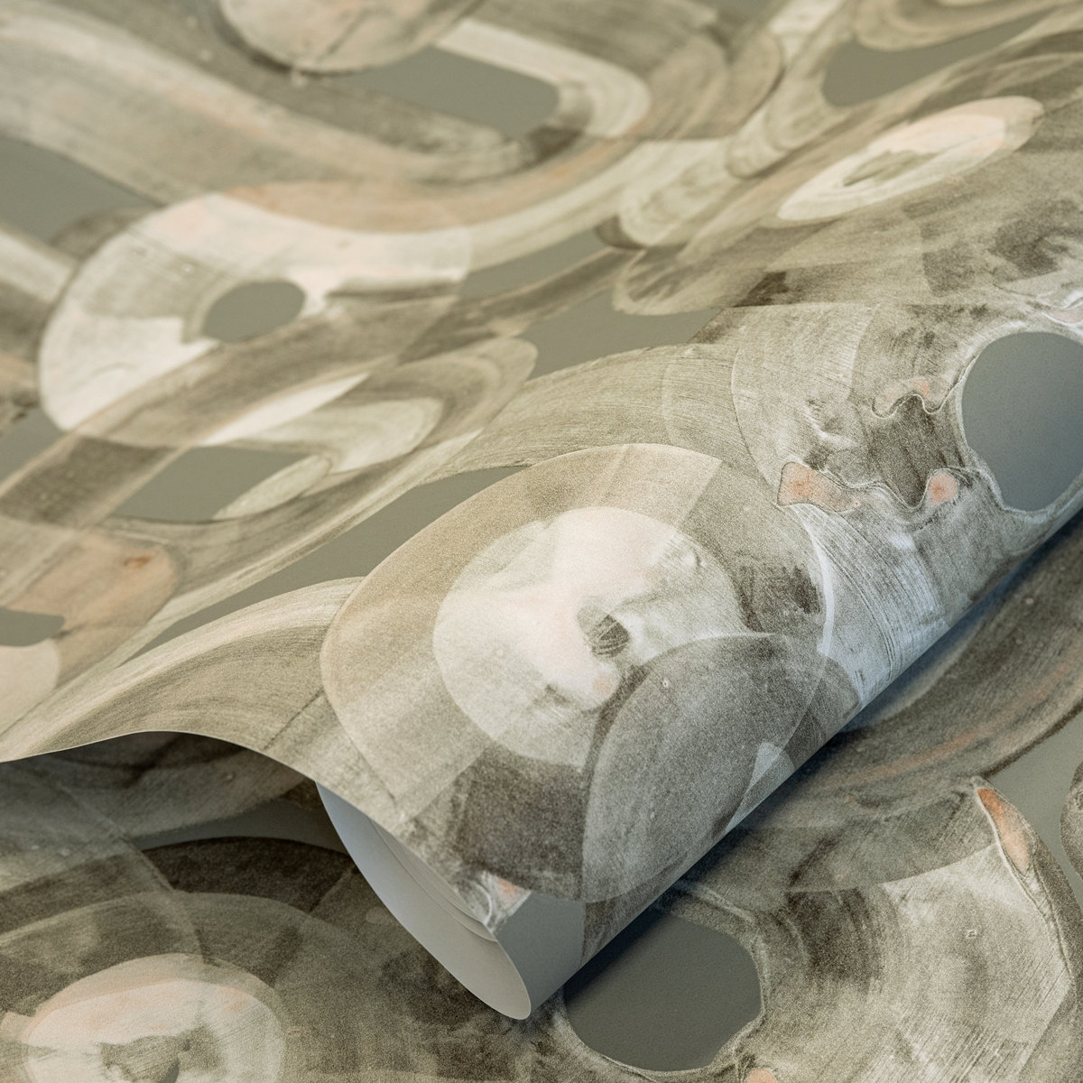 Galerie Wallcoverings Salt Sheen Finish Penello Brush Dance Design ...