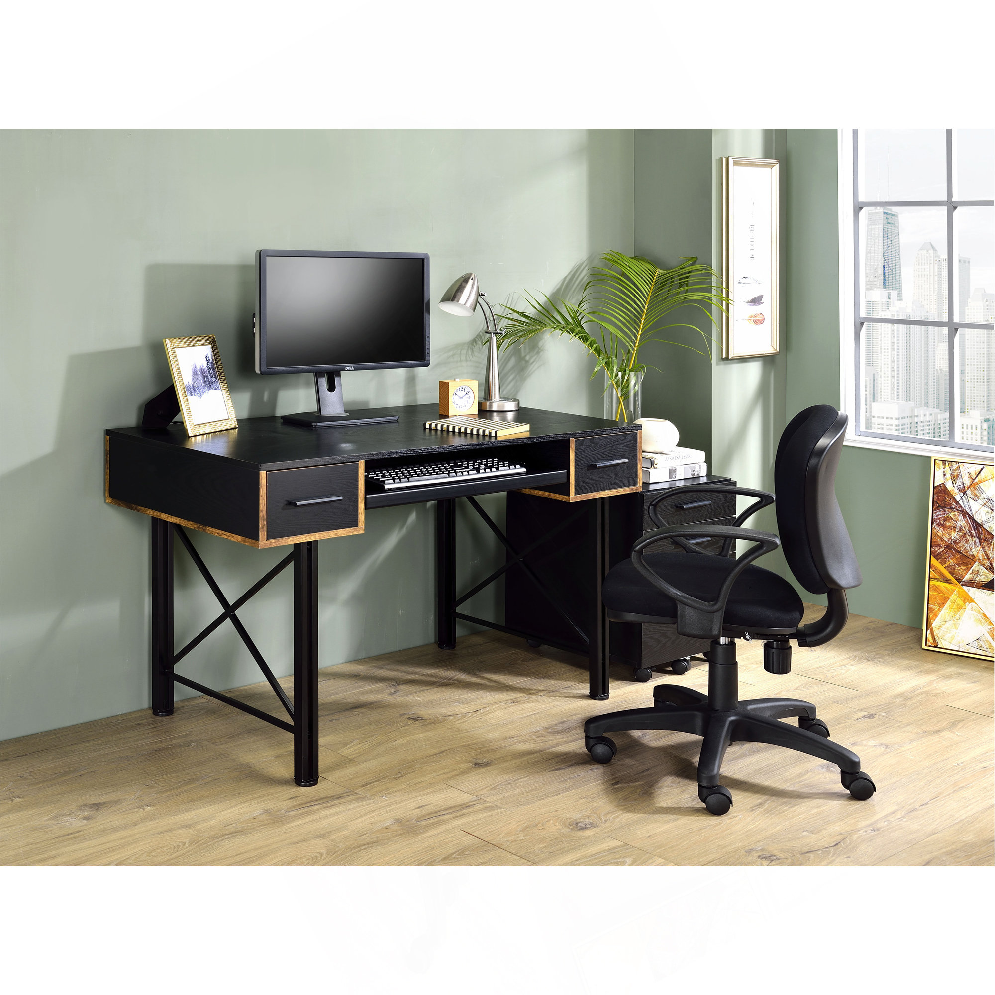 Ophelia & Co. Versatile Computer Desk With Multiple Storage Options For ...