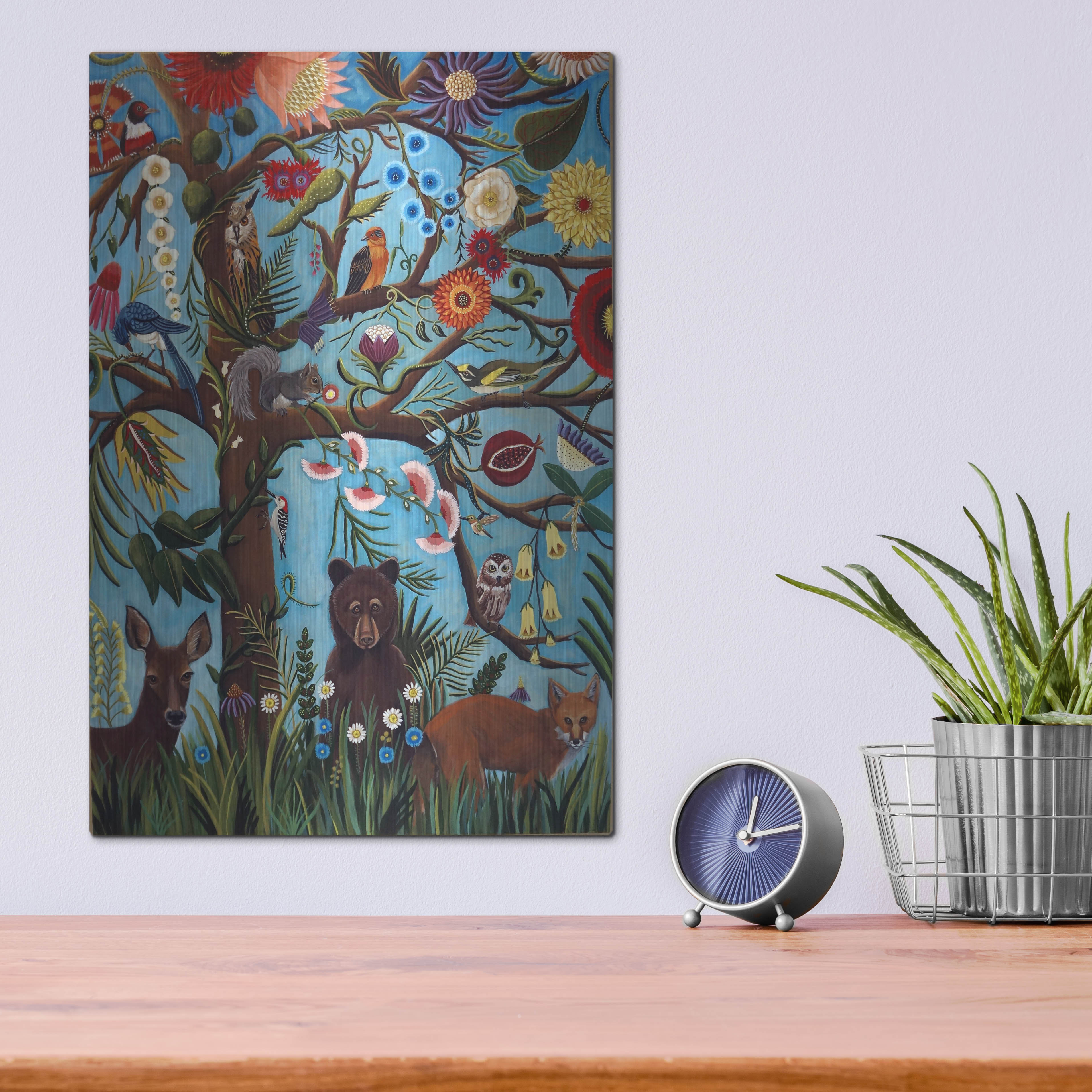 Millwood Pines " Tree Of Life " by Catherine A Nolin on Metal | Wayfair