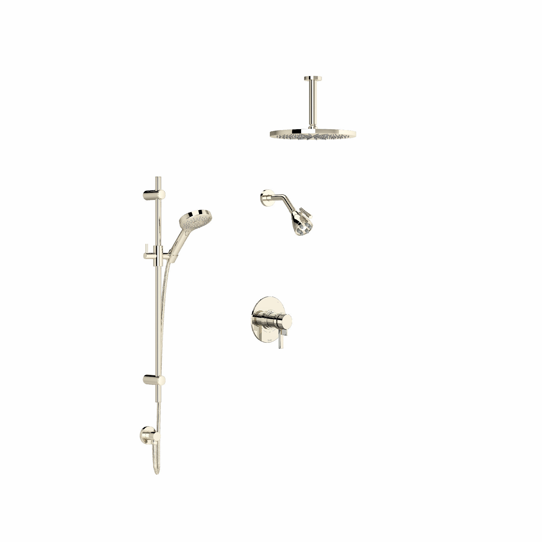 House of Rohl Lombardia Pressure-Balanced (Temperature And Volume ...