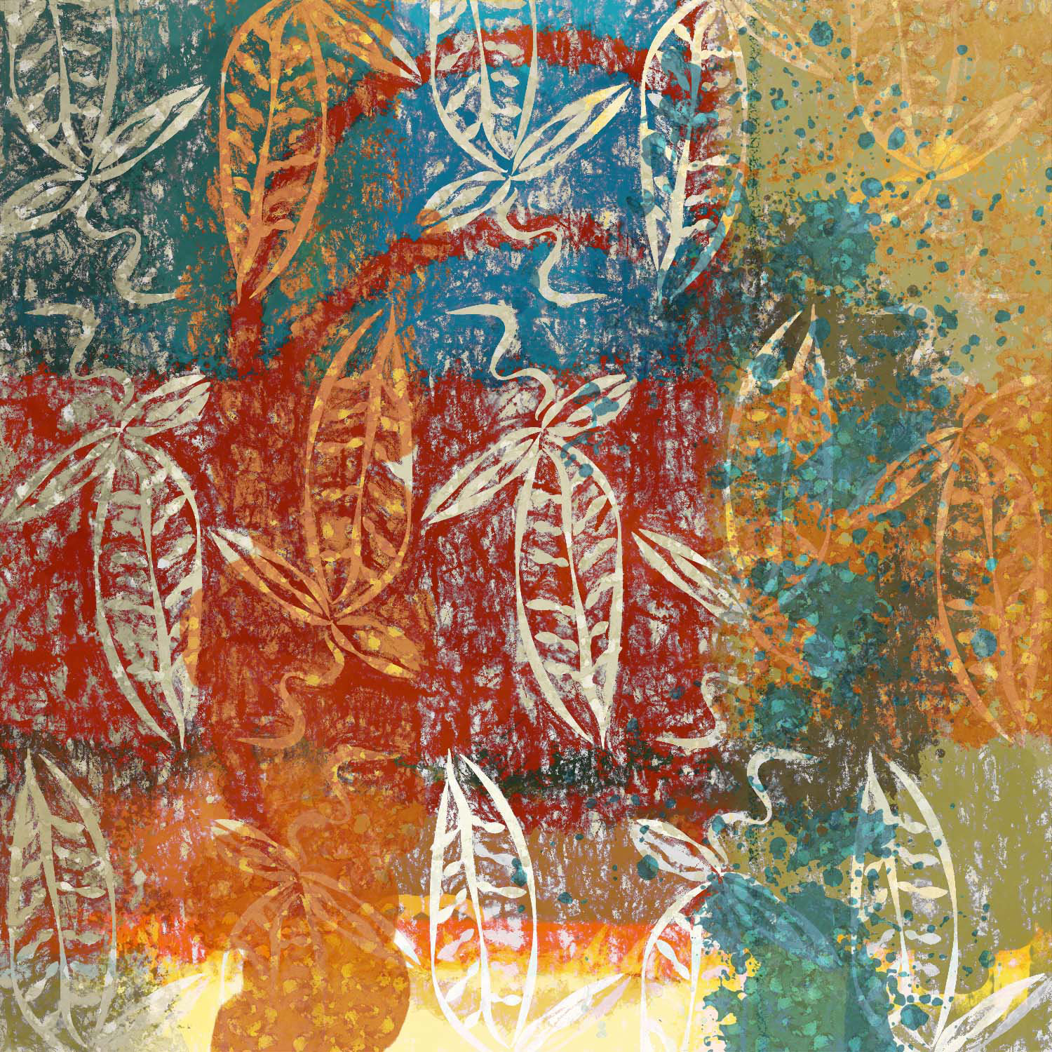 Orren Ellis " Teeming Jimp " Painting Print | Wayfair