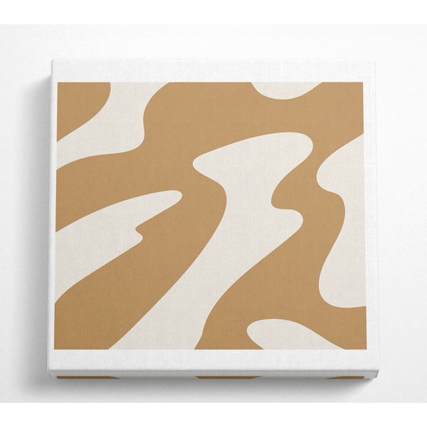 Metro Lane Flow Of Shapes - Wrapped Canvas Art Prints | Wayfair.co.uk