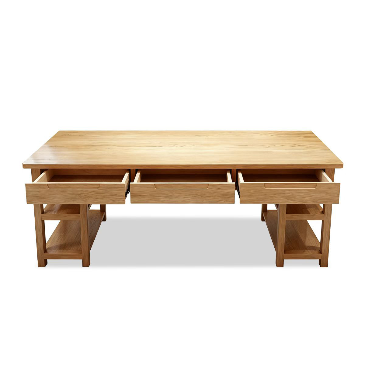 One Allium Way Brown Rectangular Solid Wood desks - Wayfair Canada