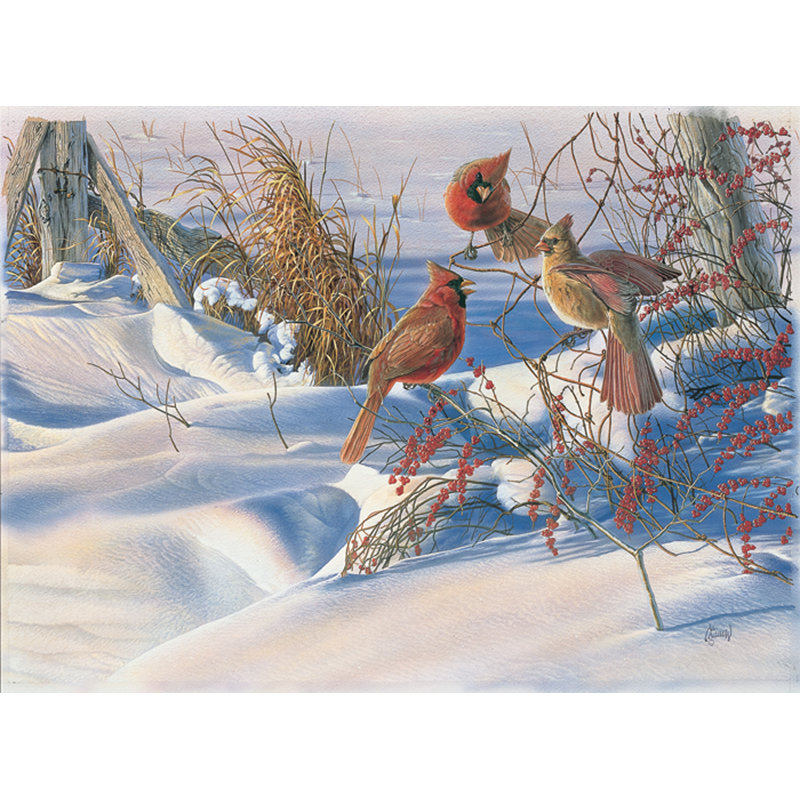 The Finishing Touch 'Birds of a Feather' by Al Agnew Painting Print ...