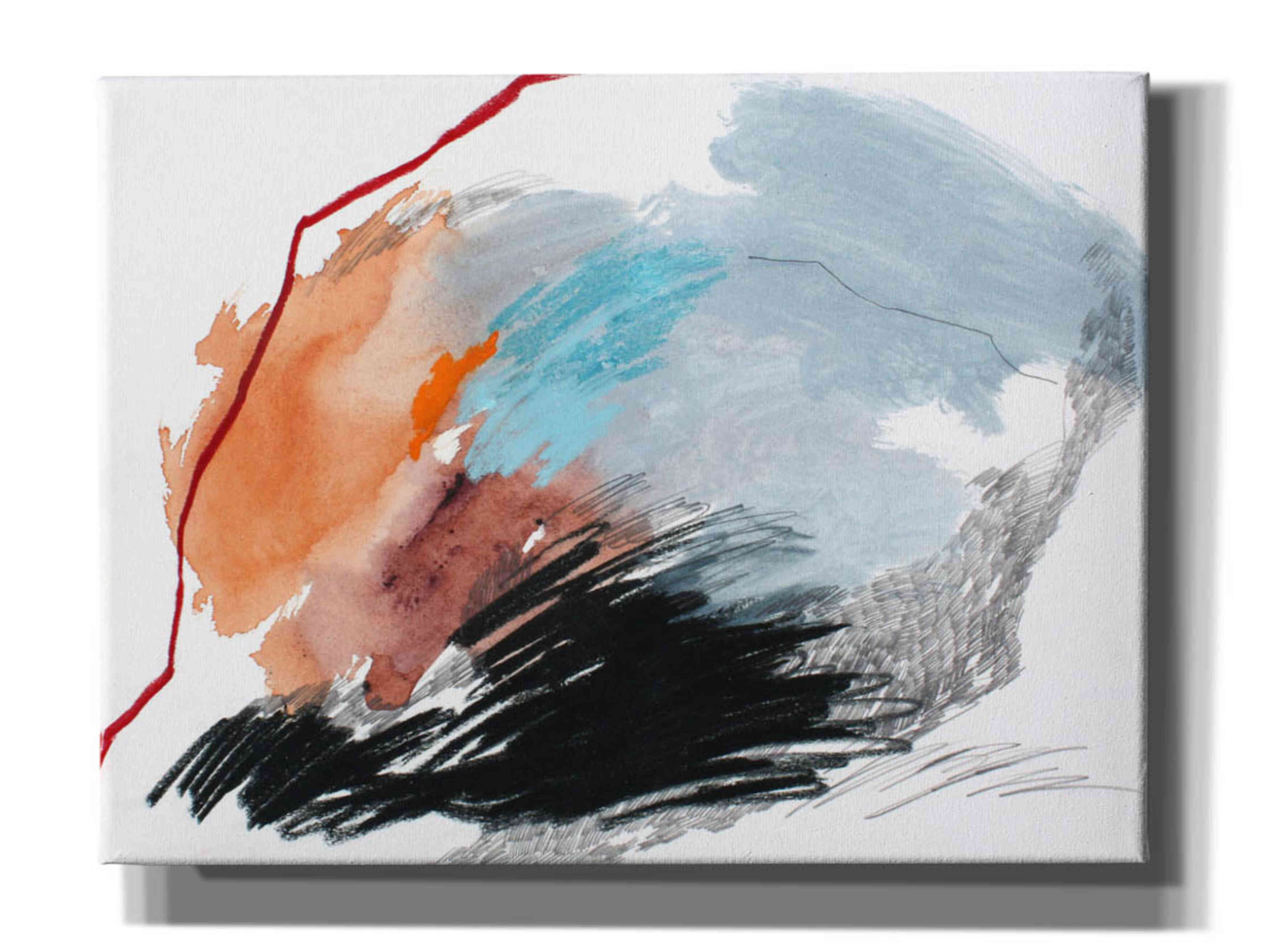 Ivy Bronx Remote Island No. 1 by Ying Guo - Wrapped Canvas Print | Wayfair