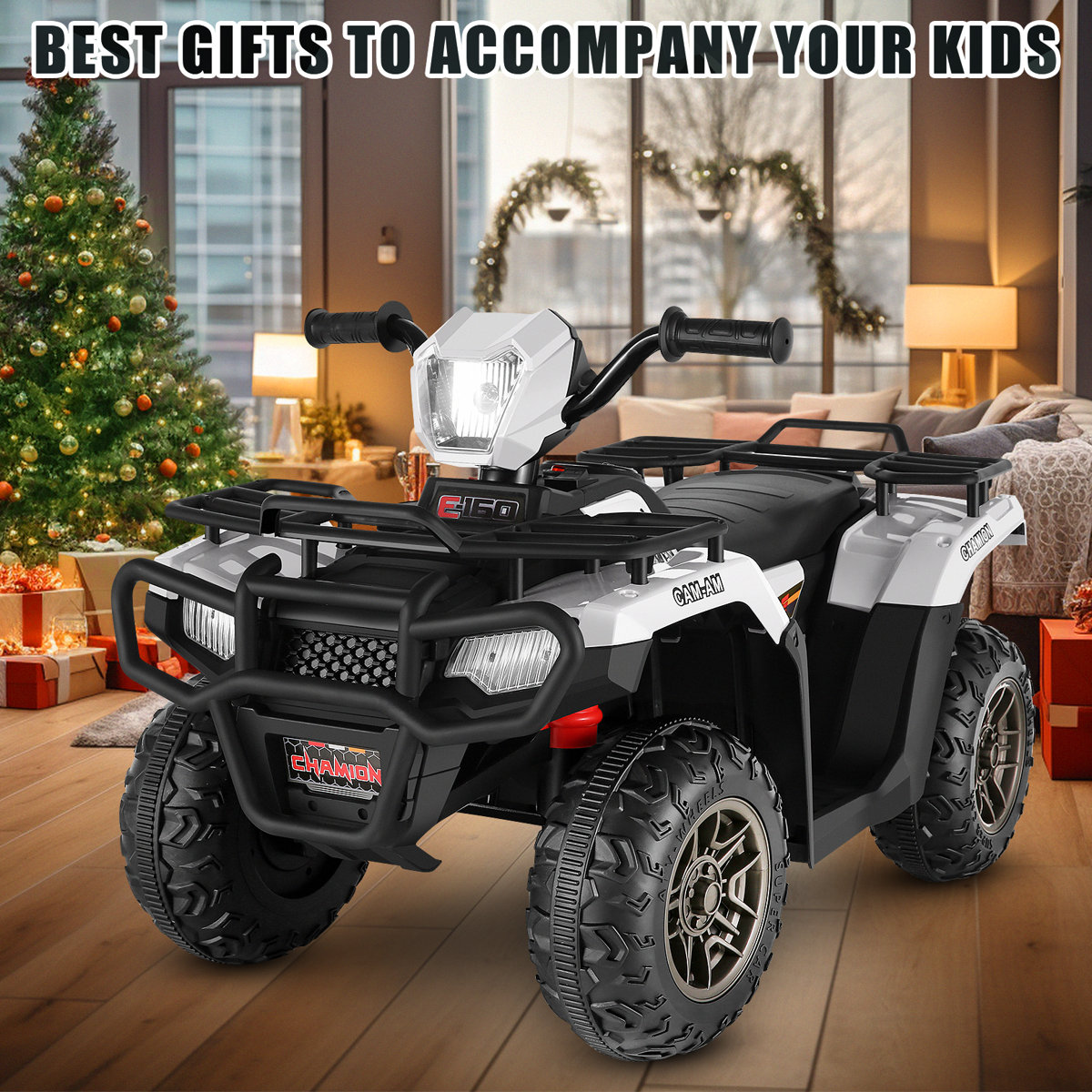 Homdox 12 Volt Kids Ride On Atv All-terrain Vehicles Battery Powered ...