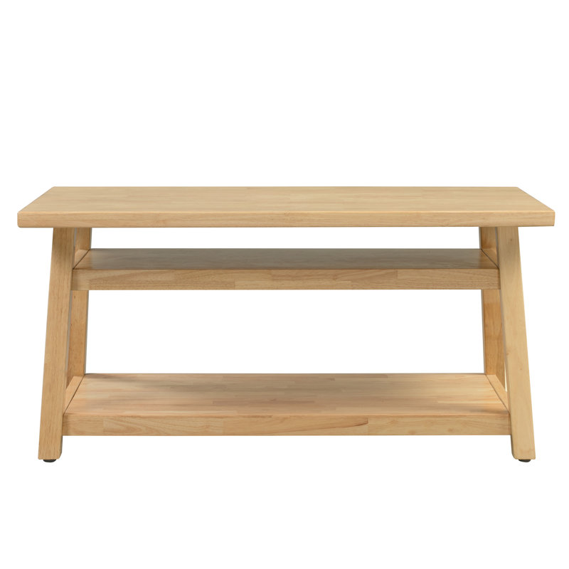 ECR4Kids Sit n' Stash Rectangular Table, Classroom Storage, Natural ...