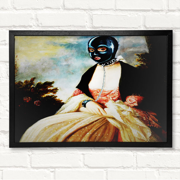 ClassicLiving Classical Gimp - Closed Corner Frame Print on Wood ...