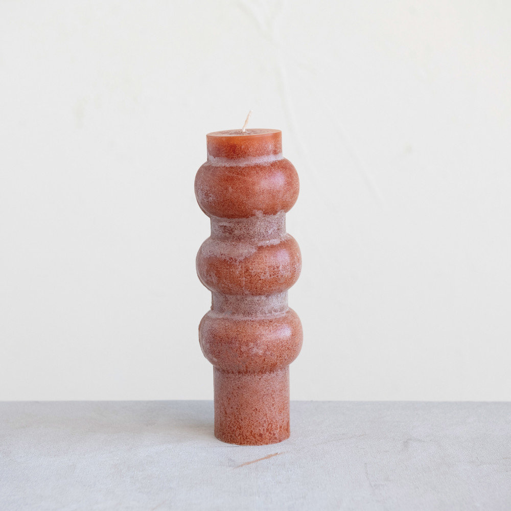 Symple Stuff Unscented Totem Pillar Candle | Wayfair