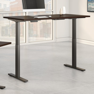 Bush Business Furniture Adjustable Metal Base Standing Desk & Reviews ...