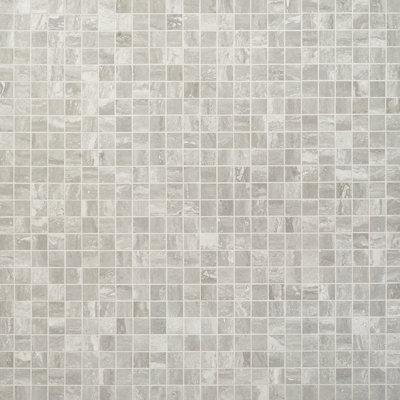 Bond Tile Essential Travertine 2" x 2" Porcelain Grid Mosaic Wall ...